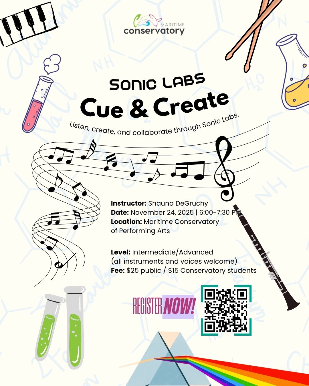 Sonic Labs Que & Create (1) - Maritime Conservatory of Performing Arts